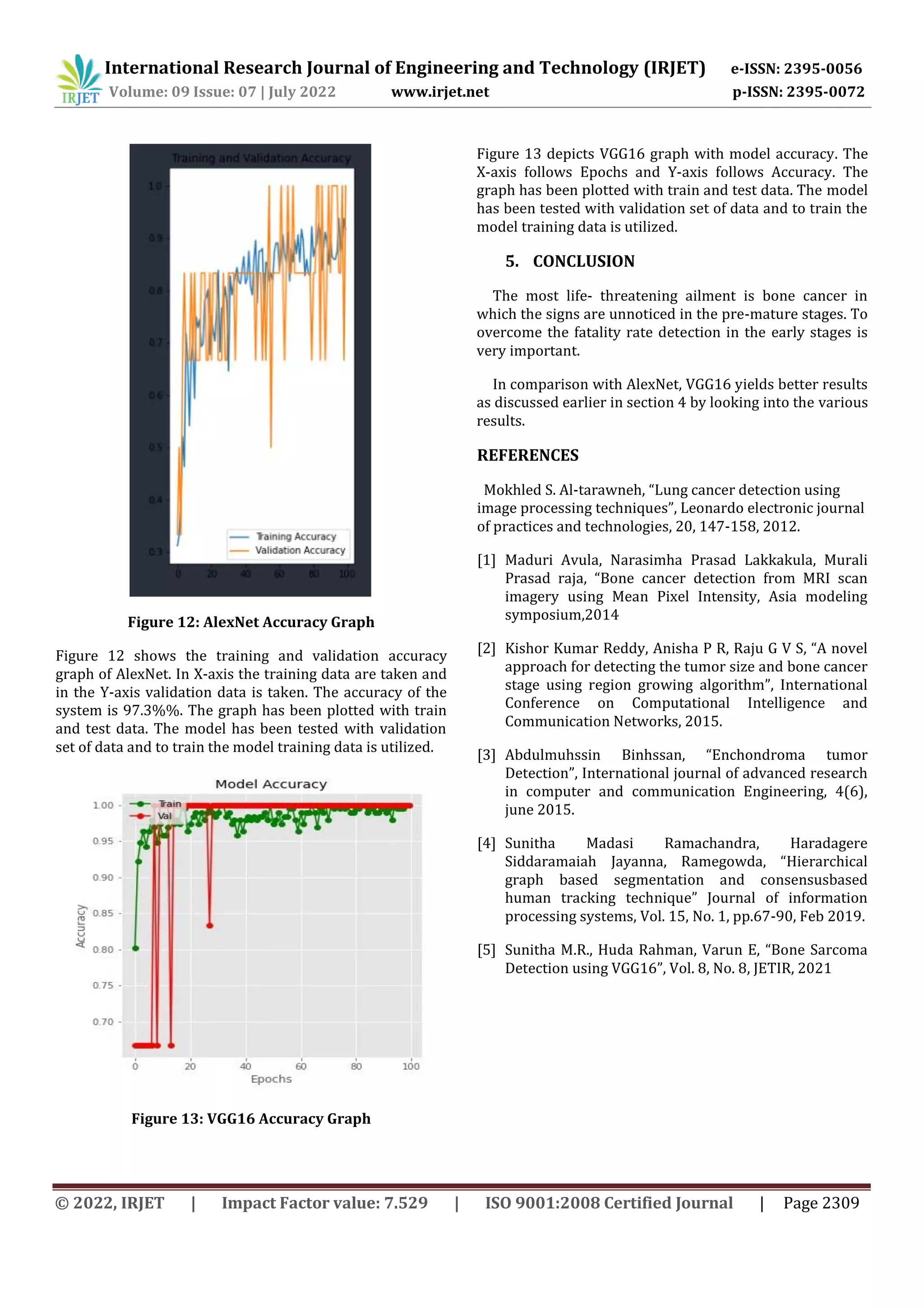 Bone Cancer Detection using AlexNet and VGG16 | PDF | Bone and Joint ...