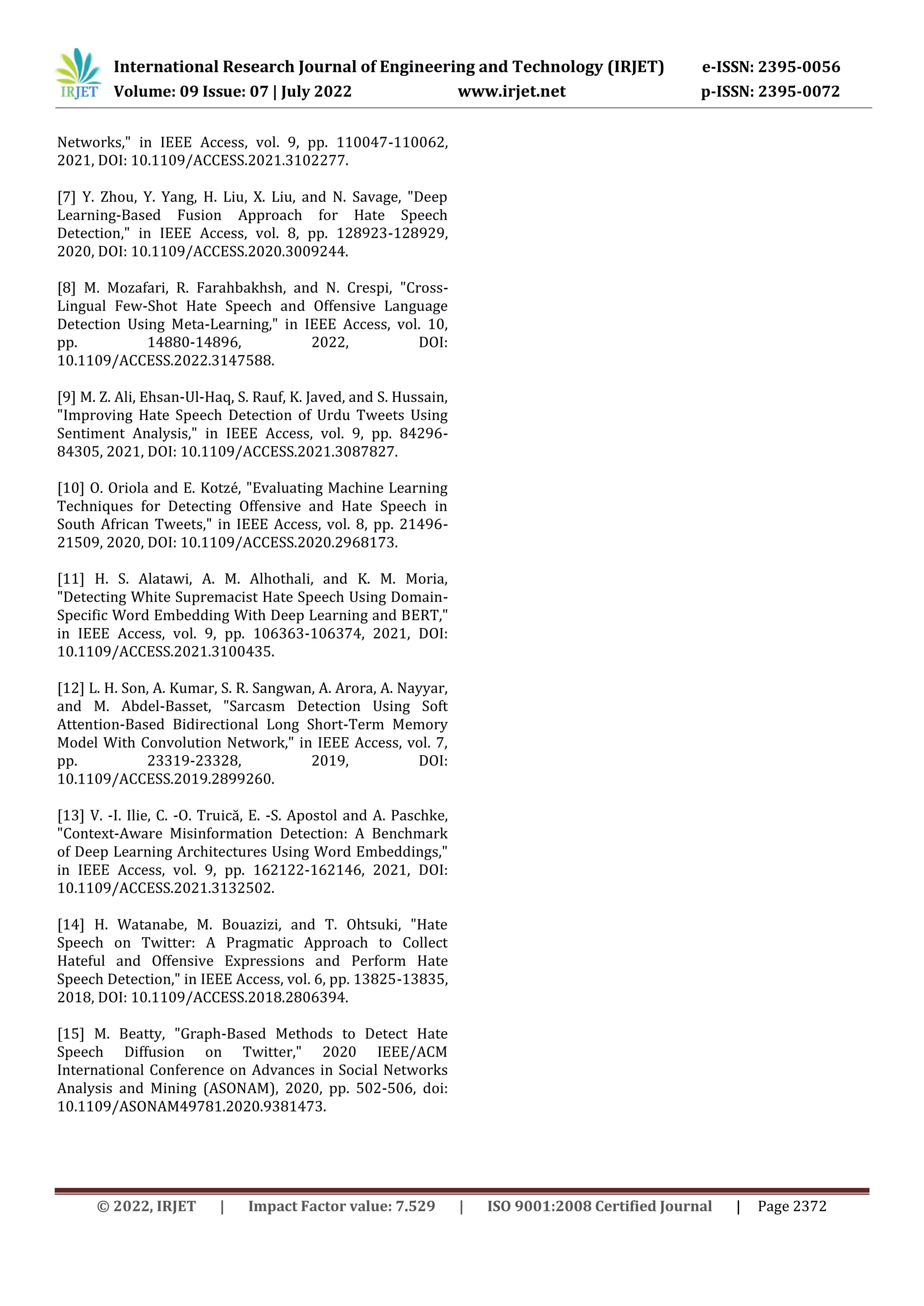 Hate Speech Recognition System Through Nlp And Deep Learning Pdf