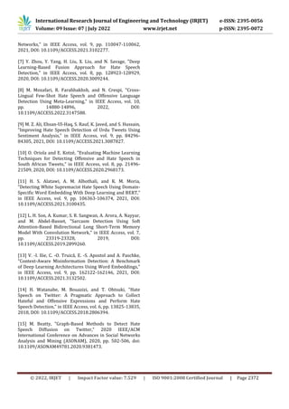 Hate Speech Recognition System through NLP and Deep Learning | PDF