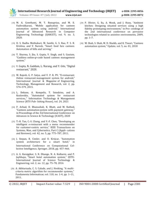 Cafeteria Automation System | PDF