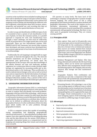 SOIL MAPPING USING GIS | PDF