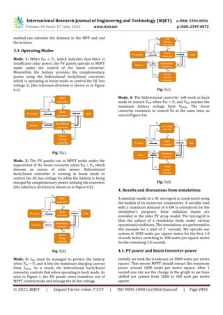 Design and Simulation of DC Microgrid with DC-DC Bi-directional Converter | PDF