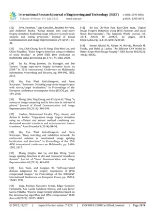 Image Forgery Detection Methods- A Review | PDF