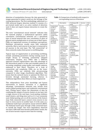 Image Forgery Detection Methods- A Review | PDF