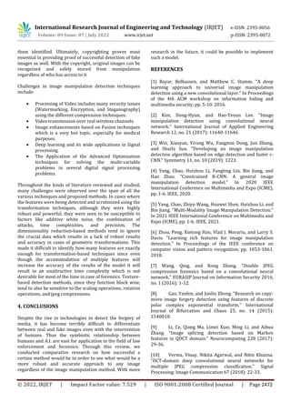 Image Forgery Detection Methods- A Review | PDF