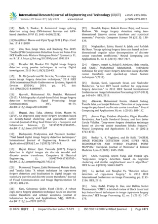 Image Forgery Detection Methods- A Review | PDF