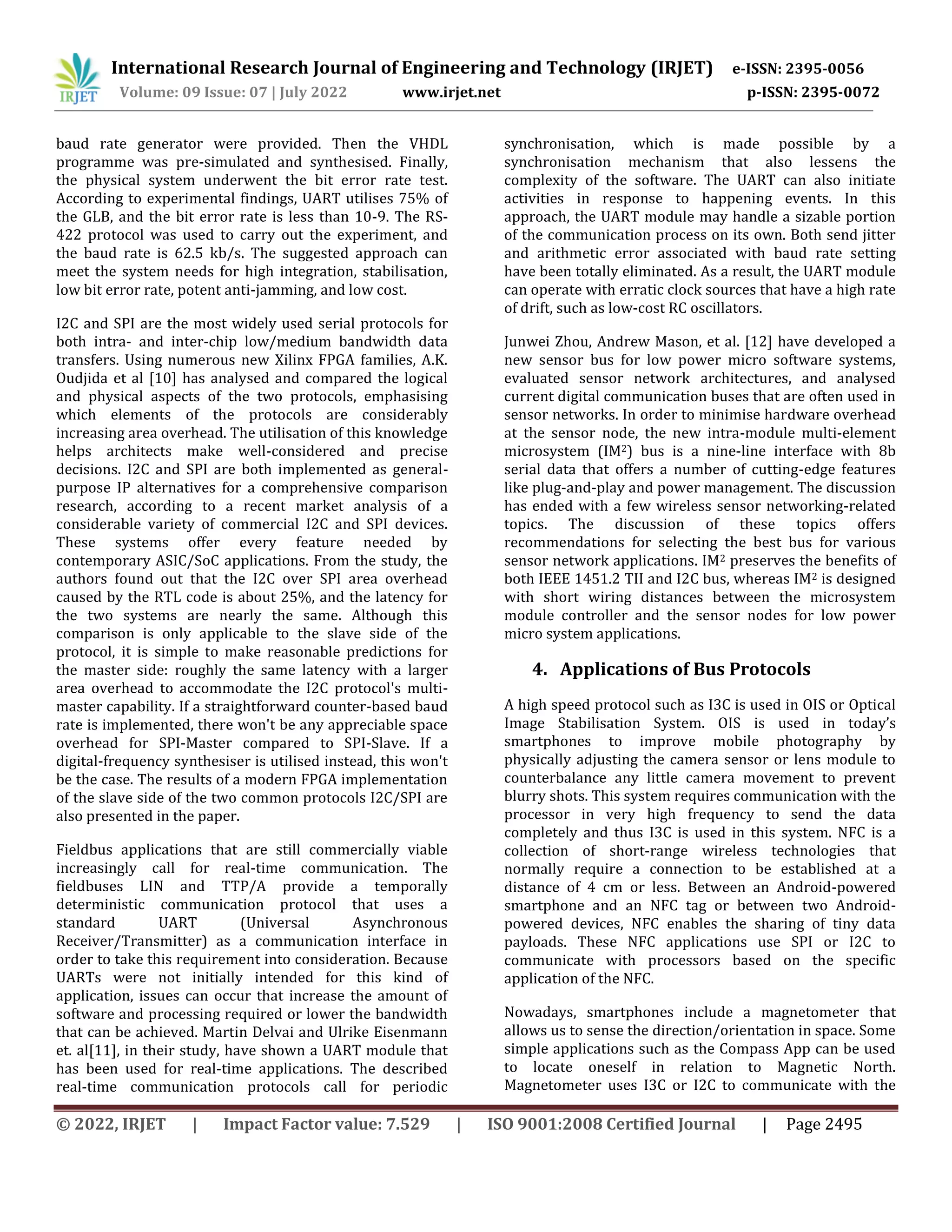 A Survey on System-On-Chip Bus Protocols | PDF