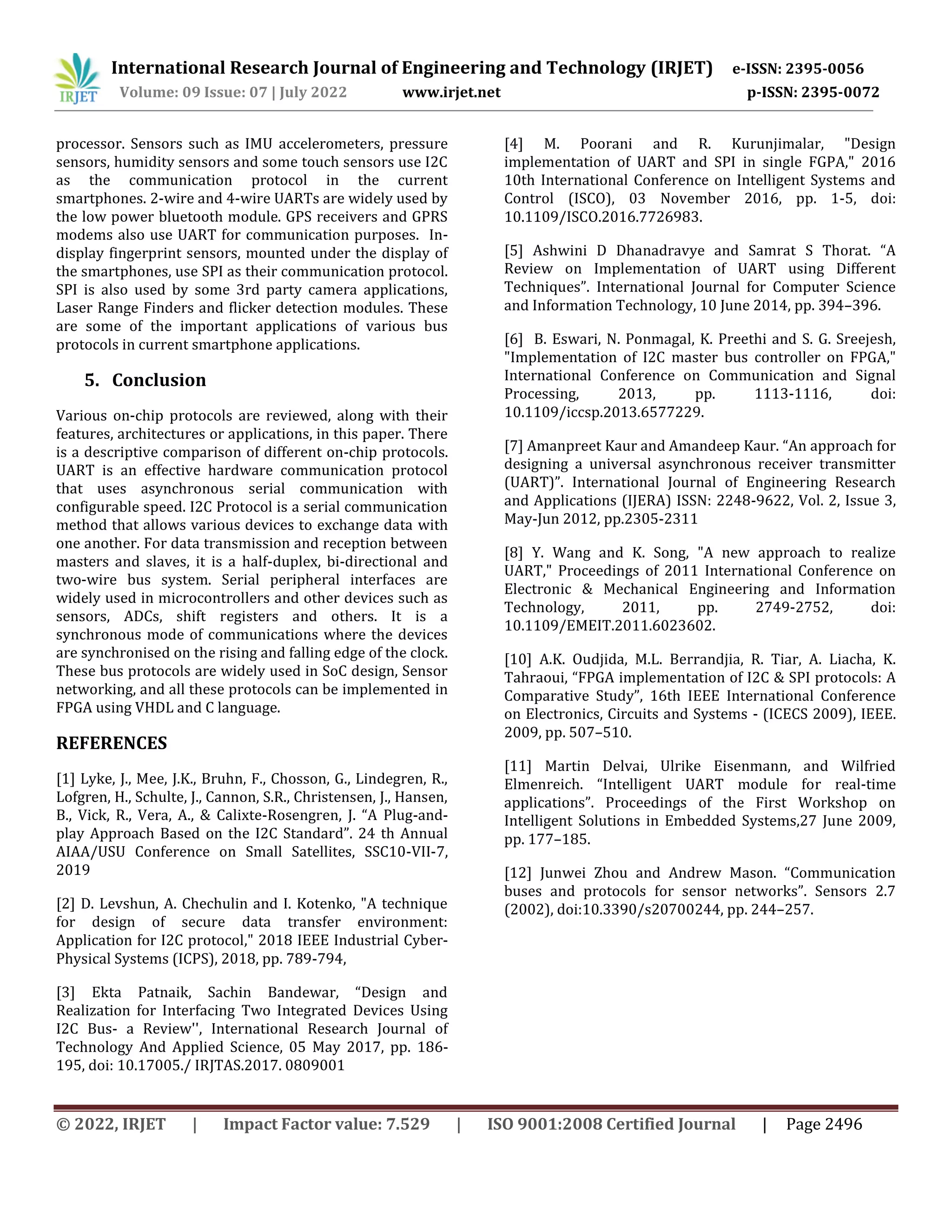 A Survey on System-On-Chip Bus Protocols | PDF