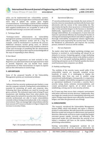 A Study on Vulnerability Management | PDF | Information and Network Security | Computing