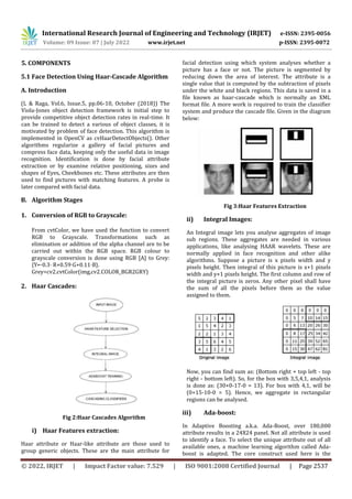 Face Recognition Based Payment Processing System | PDF
