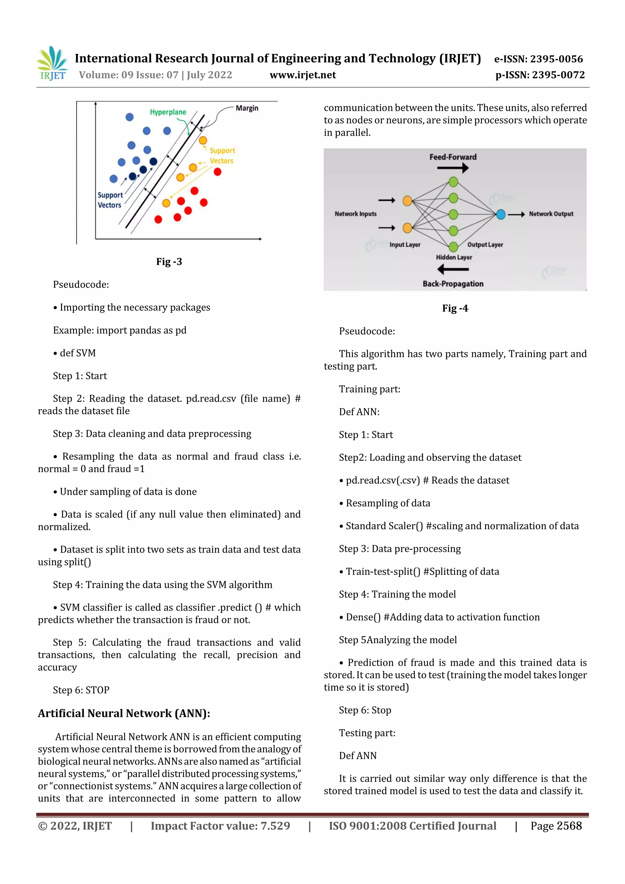 CREDIT CARD FRAUD DETECTION USING ARTIFICIAL NEURAL NETWORK (ANN) ALGORITHM | PDF