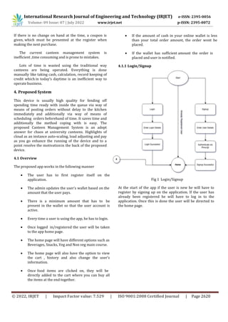 Canteen Management System | PDF