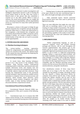 Age and Gender Classification using Convolutional Neural Network | PDF