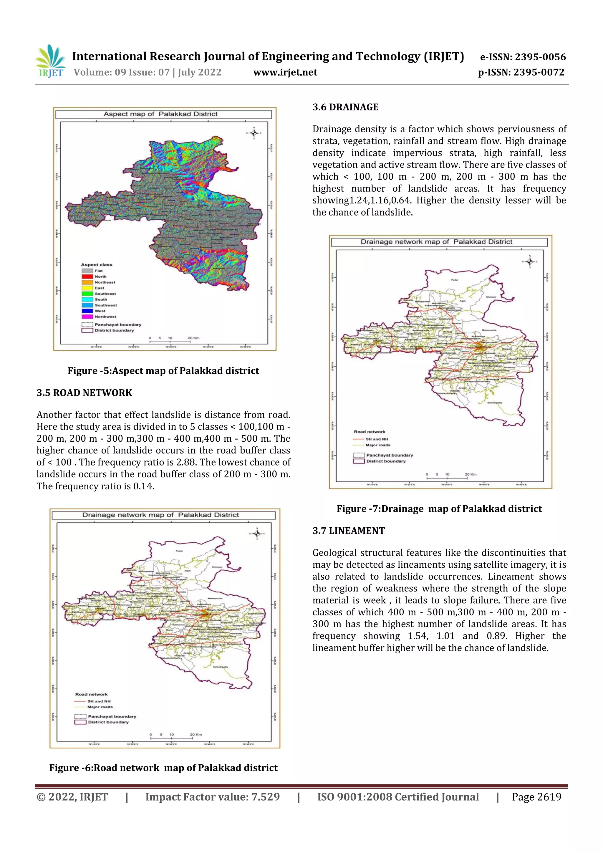 Geo Environmental Analysis of Landslide and Modelling for Locating ...