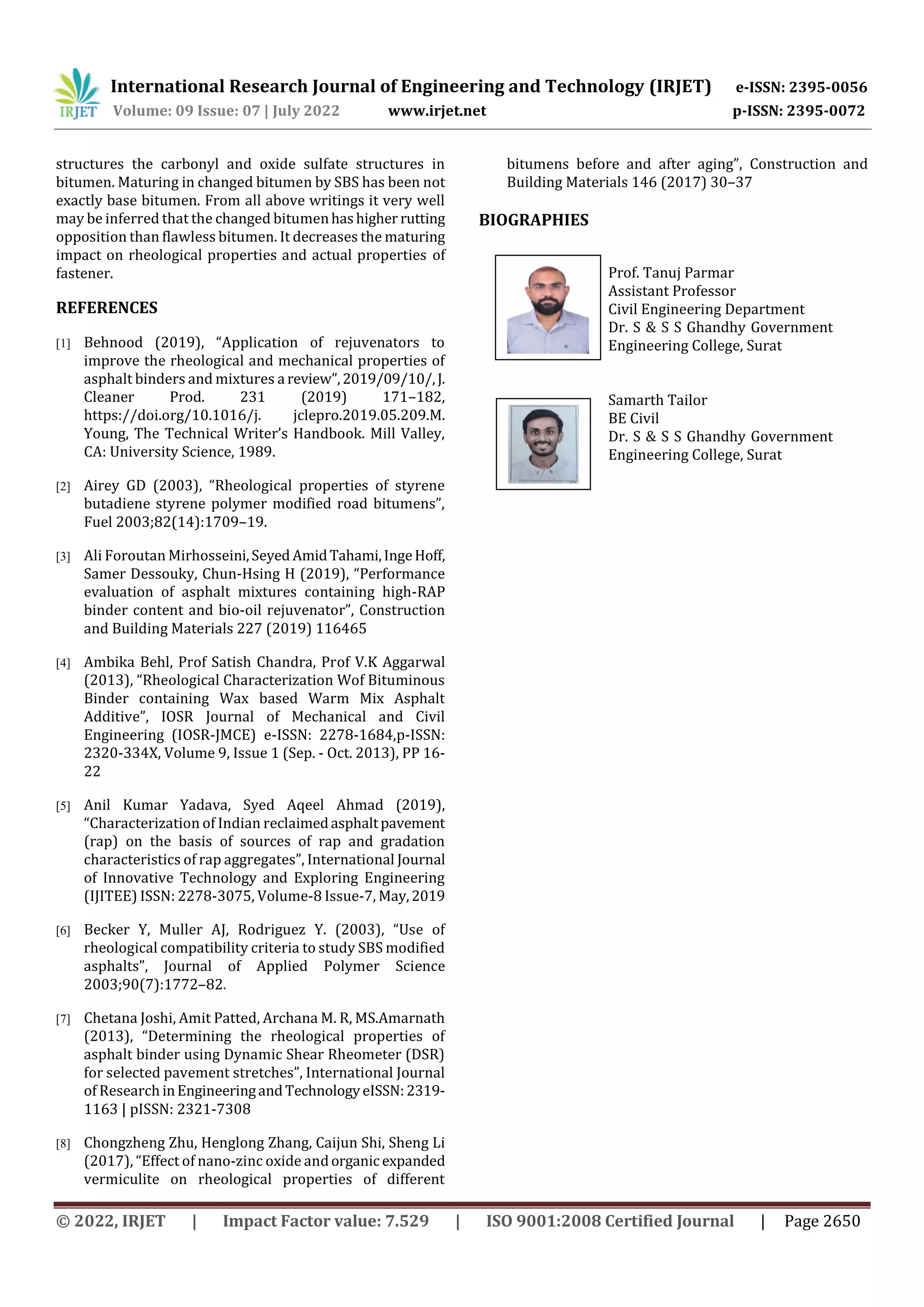 Bitumen ageing phenomenon: A review | PDF