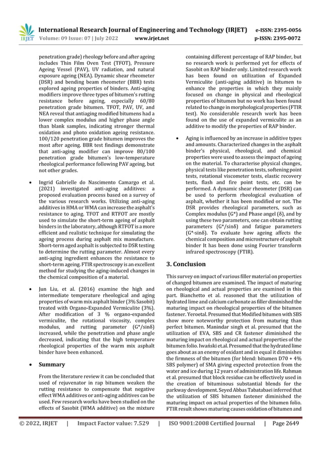 Bitumen ageing phenomenon: A review | PDF