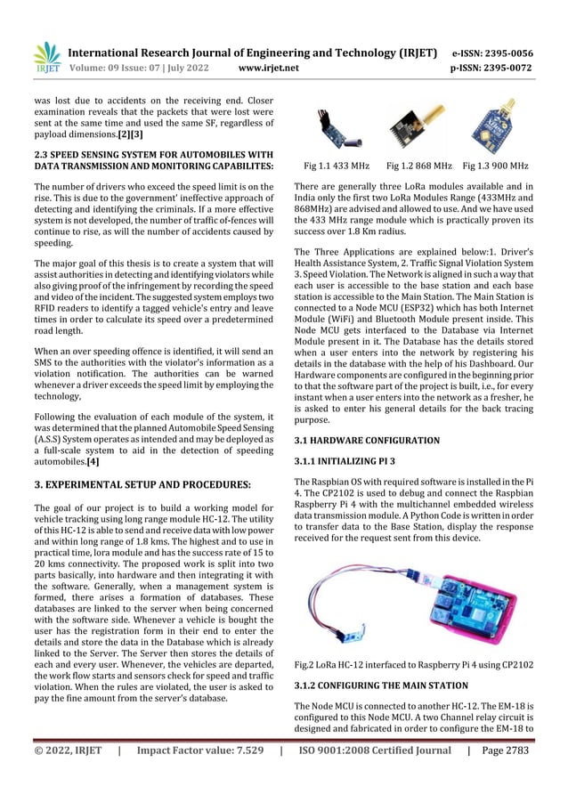 Vehicle Tracking System Using LoRa Module | PDF