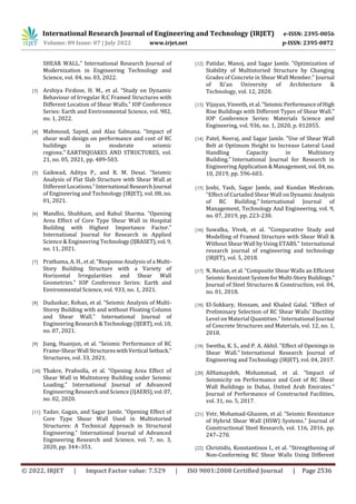 Study on the effect of special shear walls on seismic behaviour of ...