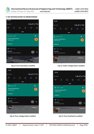 IOT BASED ELECTRICAL MOTOR CONTROL AND MONITORING | PDF