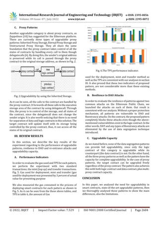 Upgradability of smart contracts: A Review | PDF
