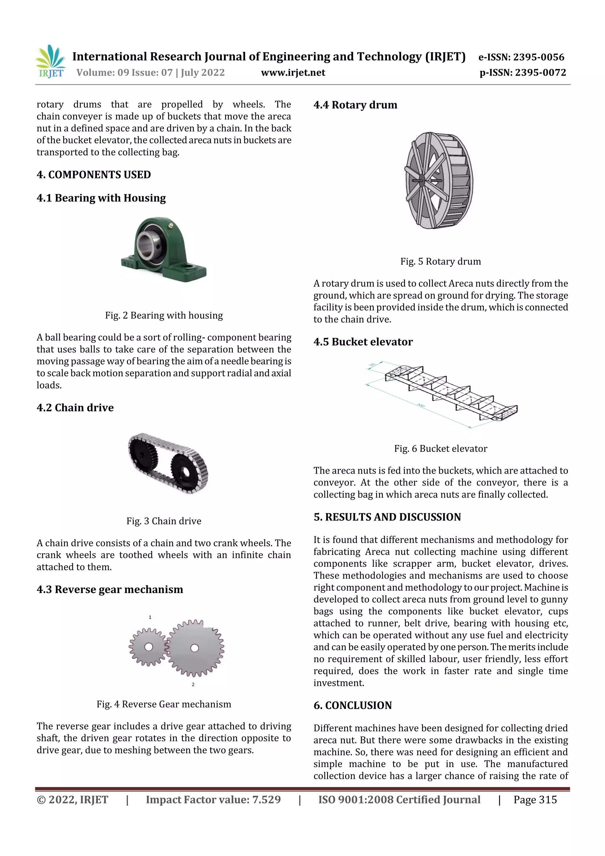 SEMI – AUTOMATIC ARECA NUT COLLECTING MACHINE | PDF