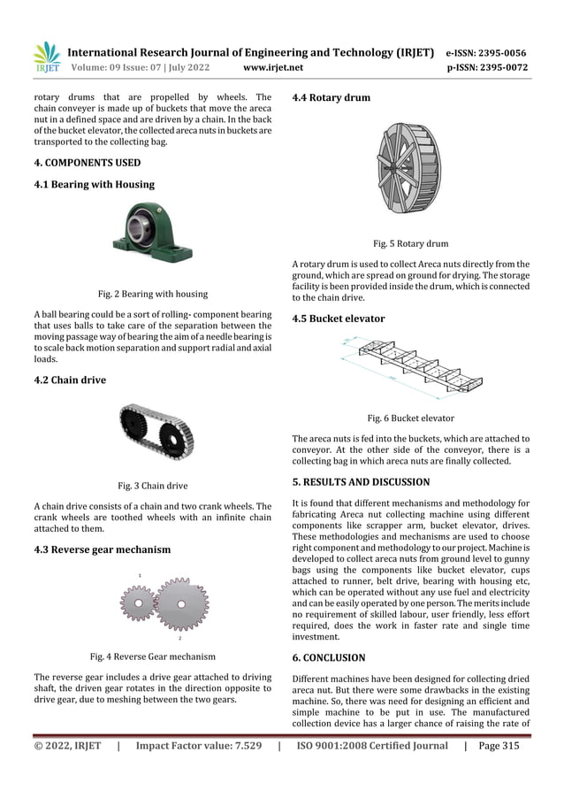 SEMI – AUTOMATIC ARECA NUT COLLECTING MACHINE | PDF