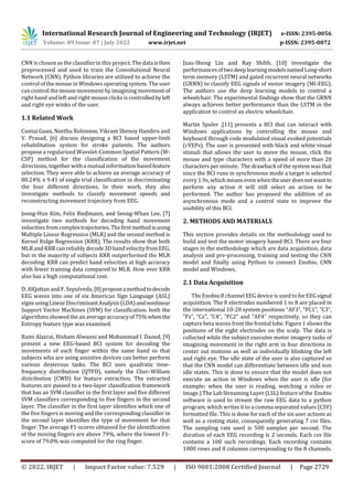 Motor Imagery based Brain Computer Interface for Windows Operating System | PDF