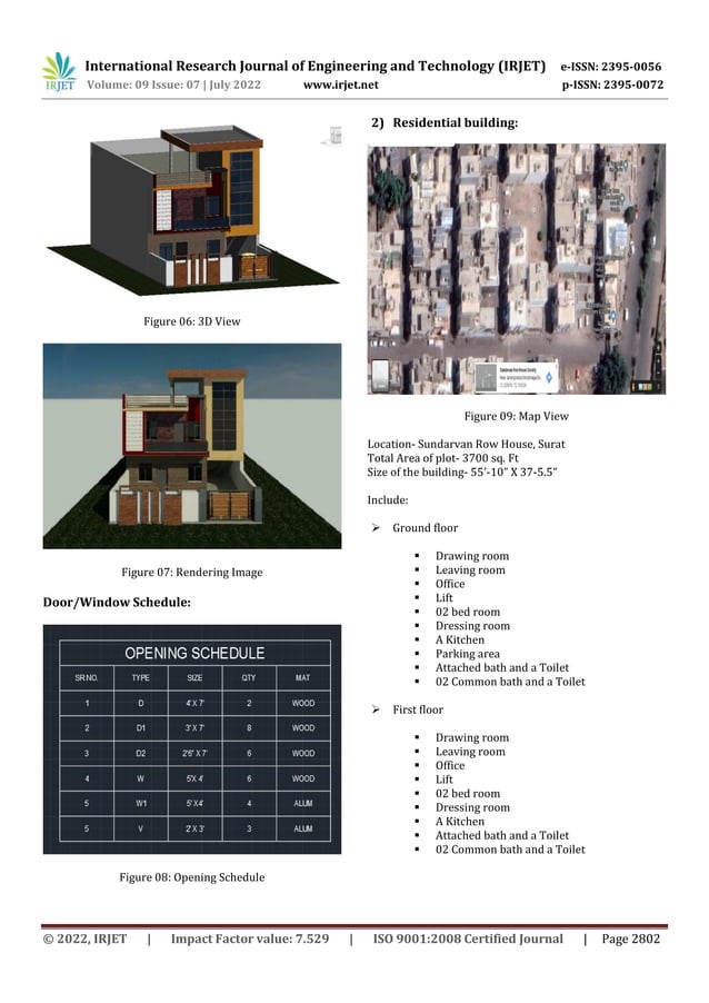 “Analysis and Planning of Residential Building by Using AutoCAD and Revit.” | PDF