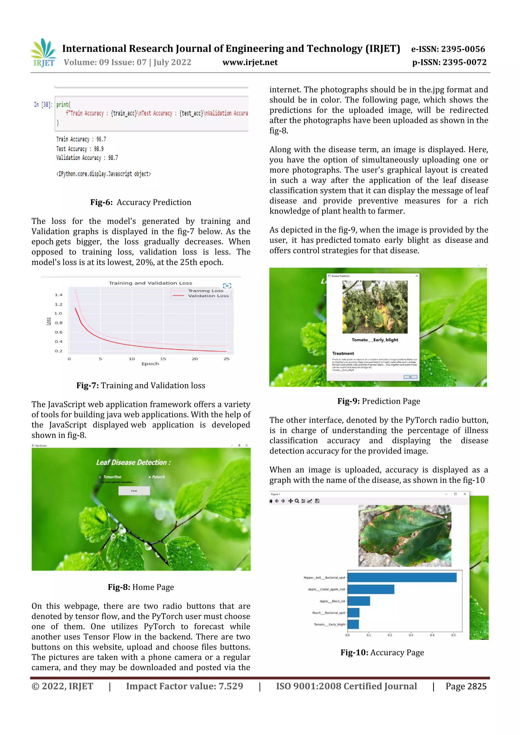 Deep learning for Precision farming: Detection of disease in plants | PDF