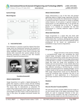 FACE COUNTING USING OPEN CV & PYTHON FOR ANALYZING UNUSUAL EVENTS IN ...