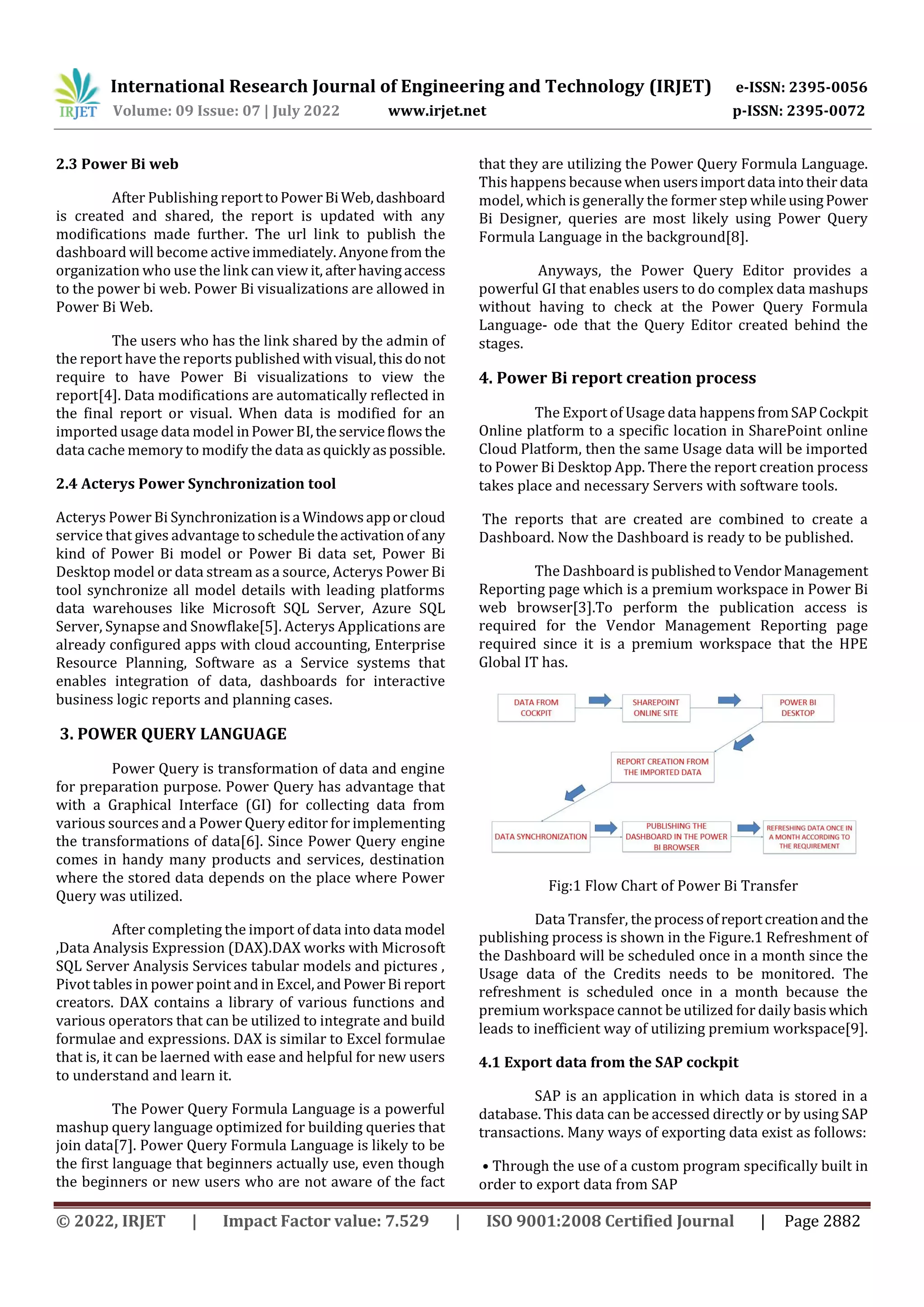 Power Bi Dashboard for Data Analysis | PDF