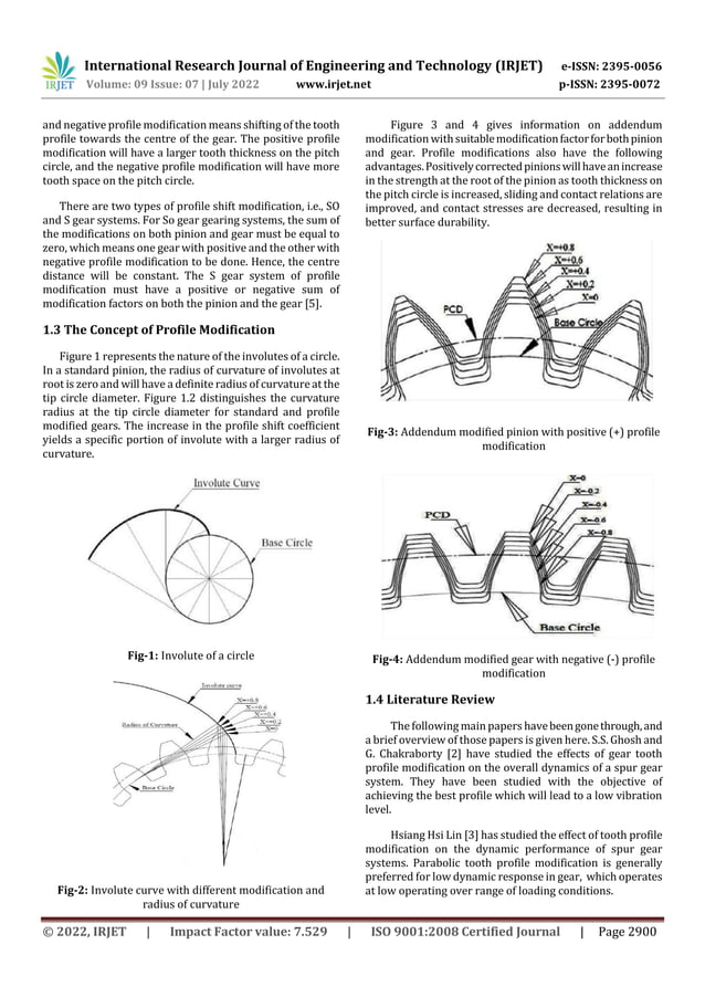 Modal Analysis of Standard and Profile Modified Spur Gears by Finite ...