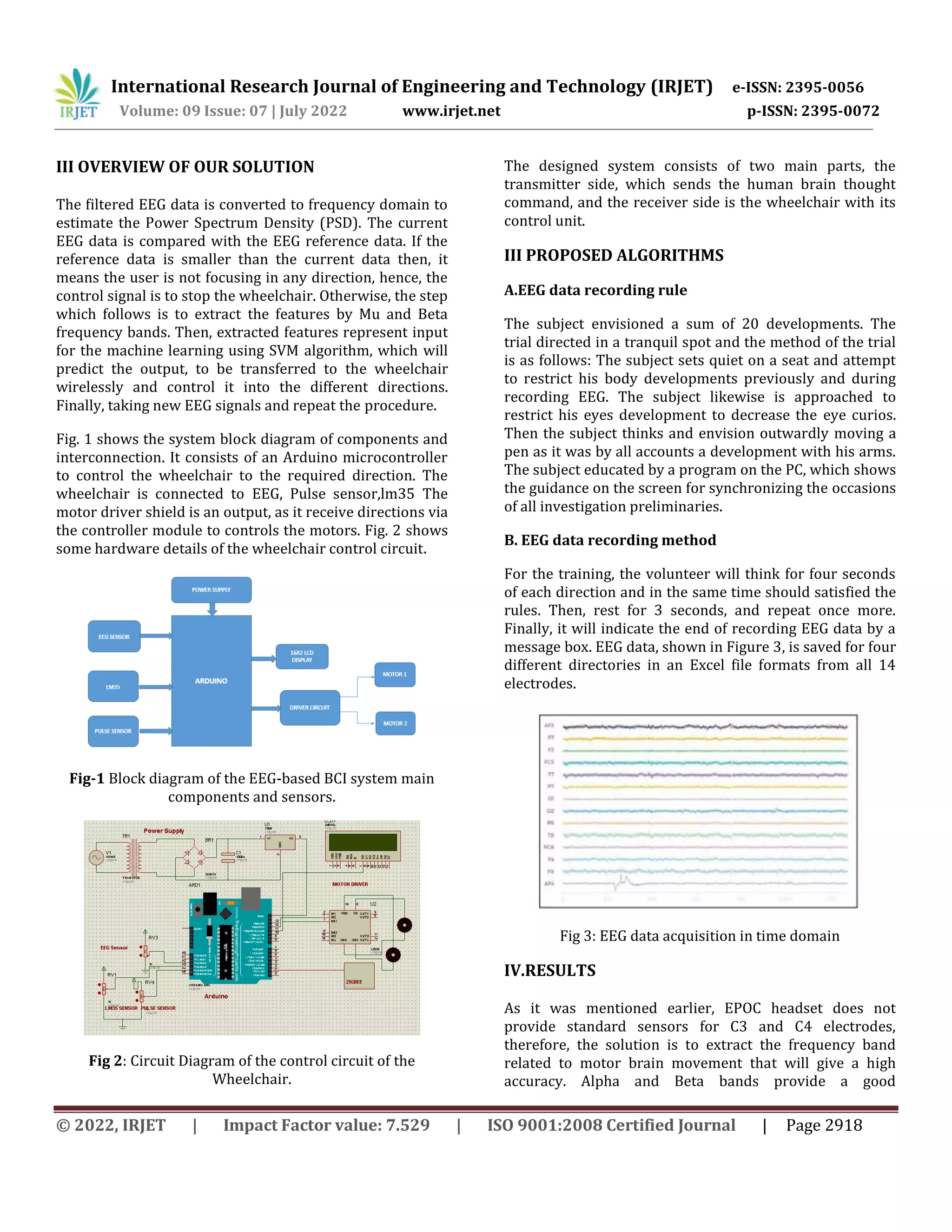 Brain computer interfacing for controlling wheelchair movement | PDF
