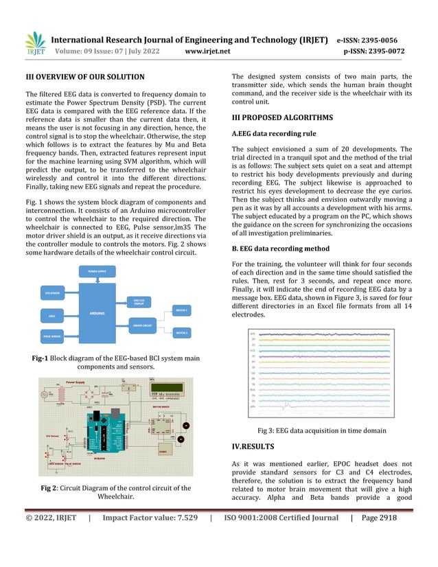 Brain computer interfacing for controlling wheelchair movement | PDF