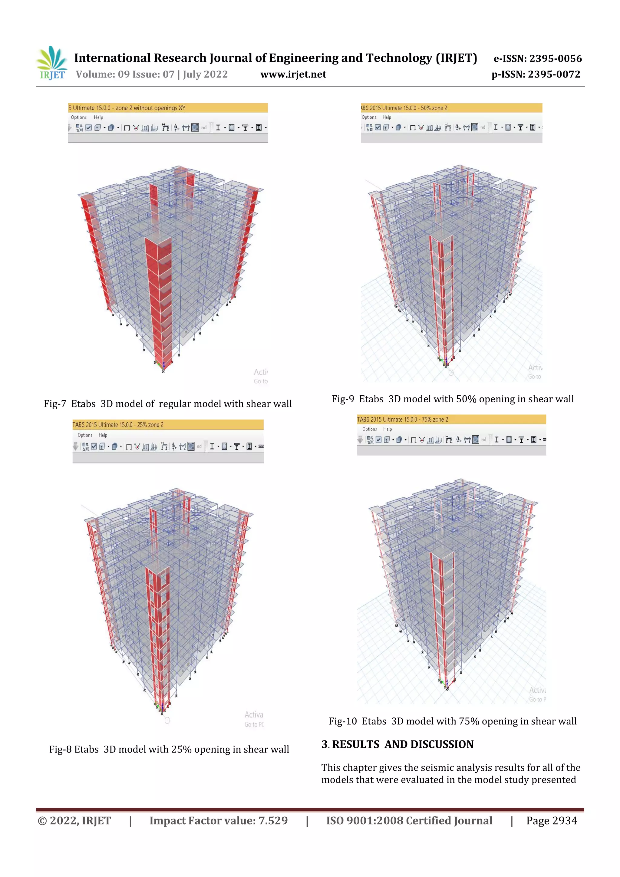 COMPARATIVE STUDY ON G+10 STOREY RCC BULDING WITH AND WITHOUT SHEAR ...