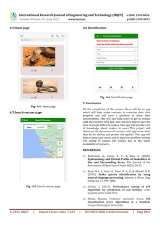 SNAKE CATCHER - SNAKE RESCUE AND AWARENESS APP | PDF
