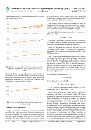 Hierarchical Forecasting and Reconciliation in The Context of Temporal ...