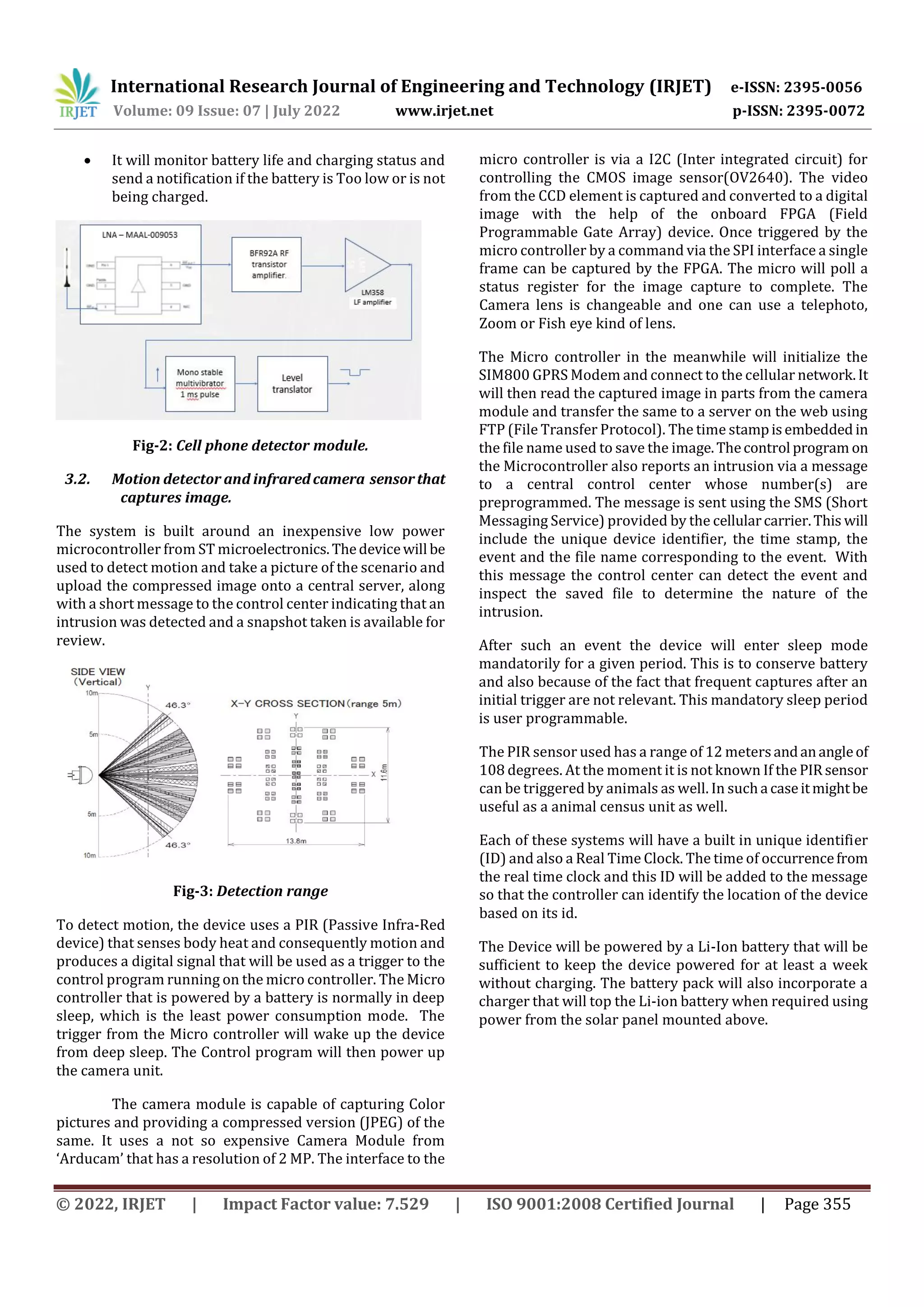 Anti-poaching System to Detect Poachers and Conserve Forest Ecosystem | PDF