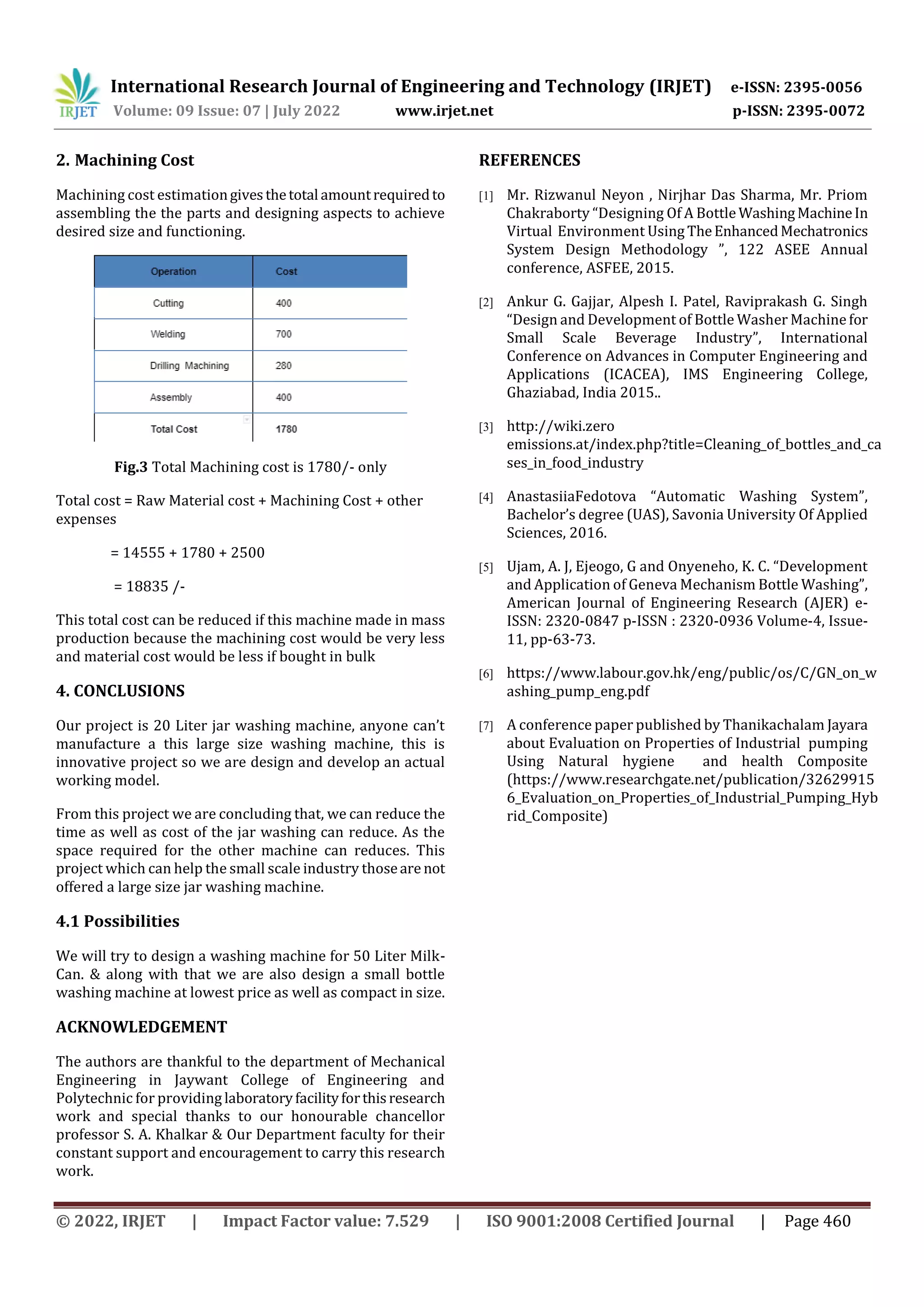 20 Ltr. Jar Washing Machine | PDF | Home Appliances | Home & Garden
