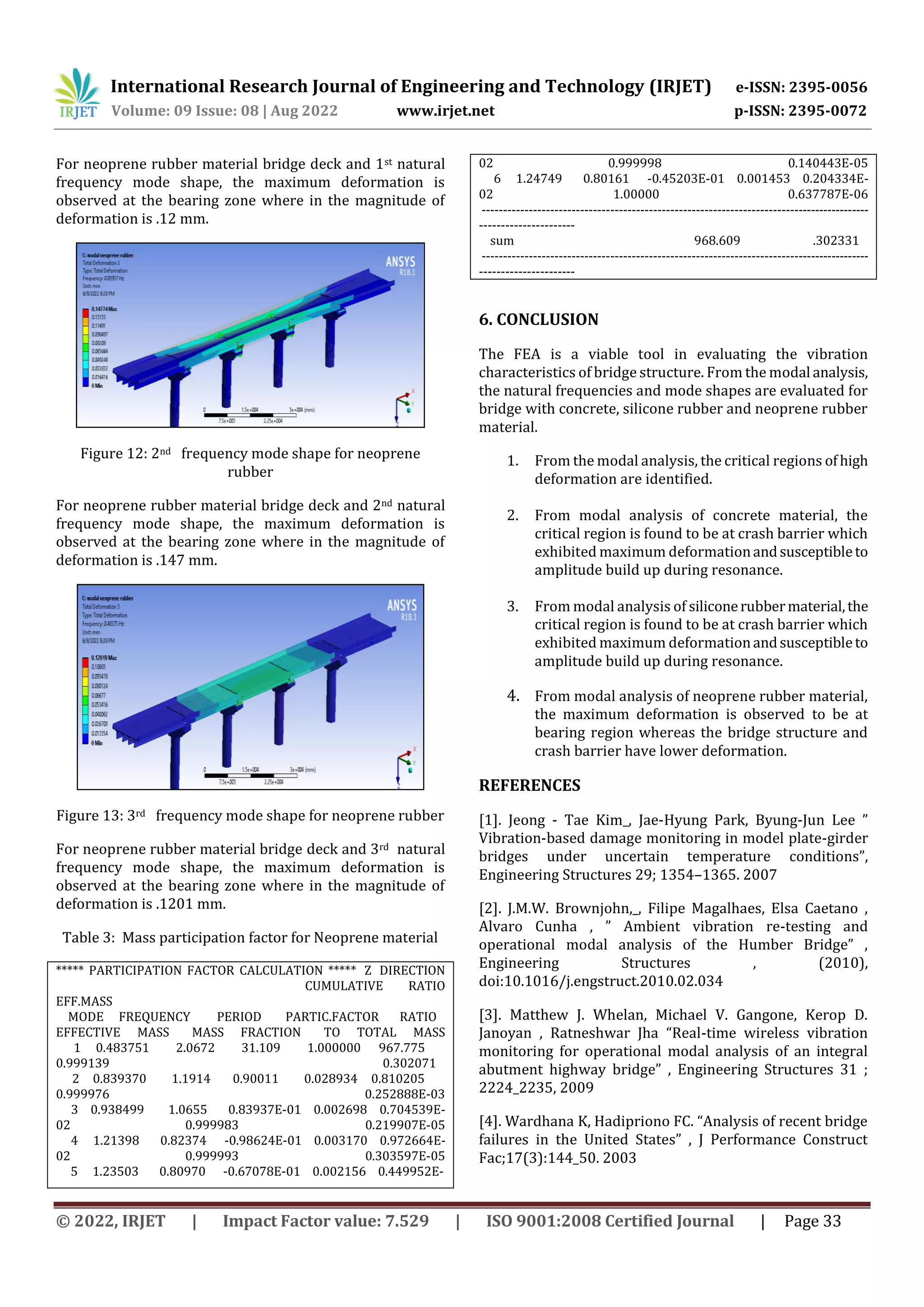 Stability Analysis of Bridge Structures Using Modal Analysis | PDF