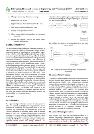 Automatic And Fast Vehicle Number Plate Detection with Owner Identification Using Neural Network ...