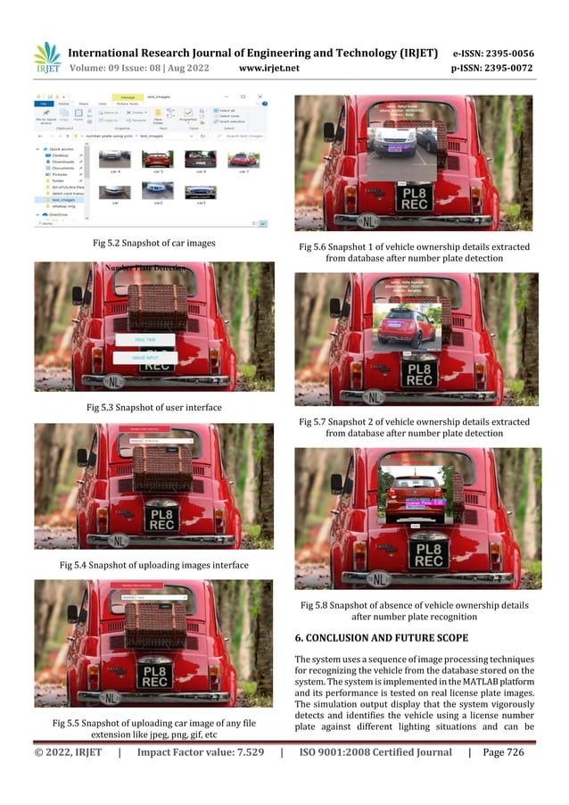 Automatic And Fast Vehicle Number Plate Detection With Owner Identification Using Neural Network