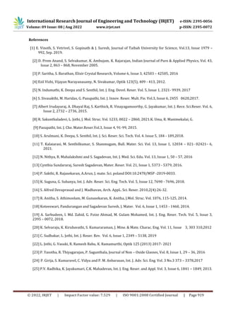 Synthesis, Growth and Characterization of Nonlinear Optical Semi ...