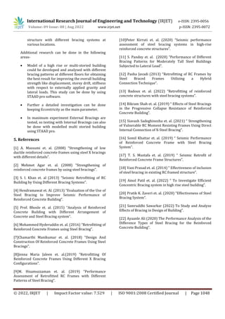 A Review of detailed investigation on Retrofitting of Reinforced ...