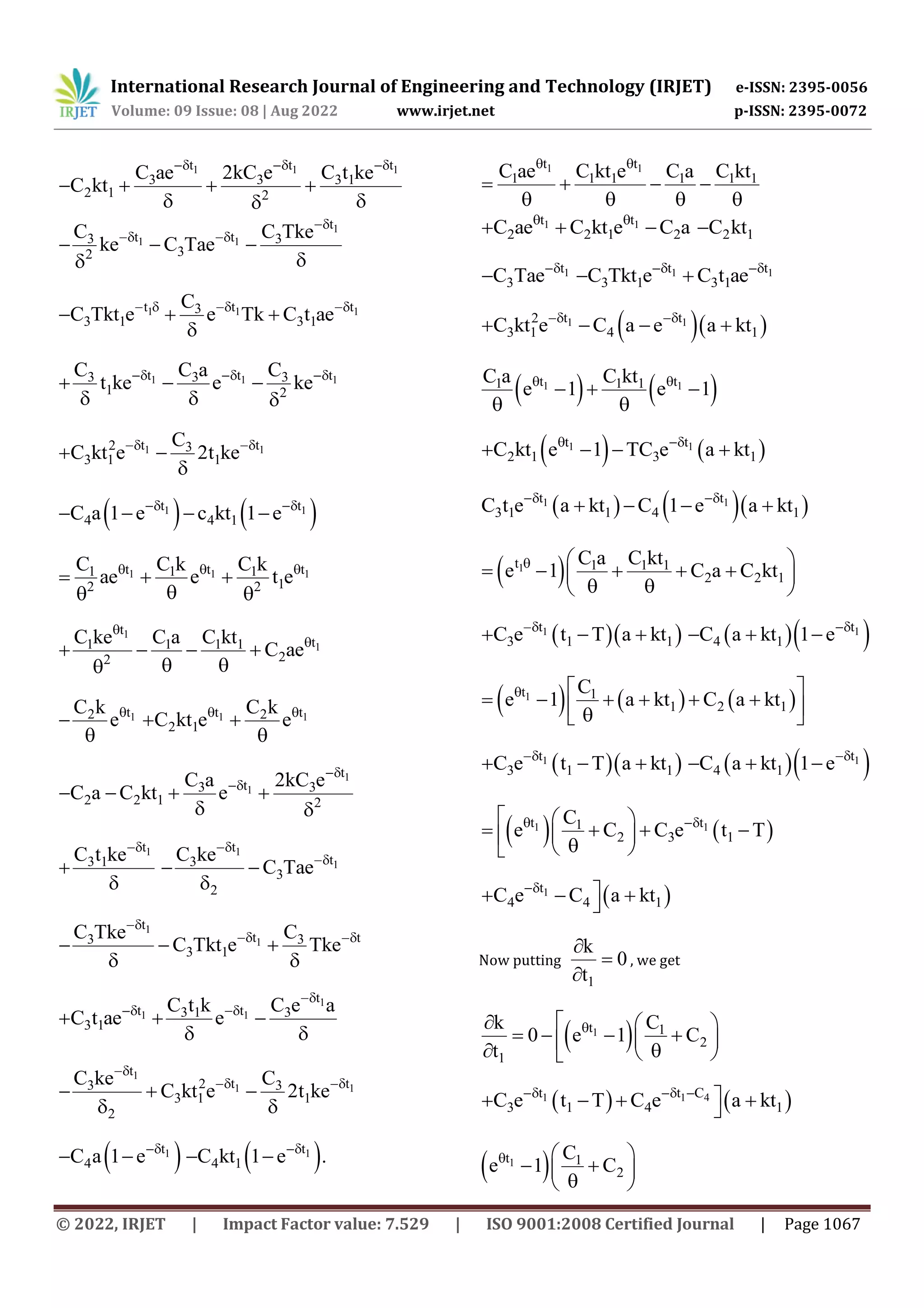 Inventory Model for Perishable Items with Deterioration and Time Dependent Demand Rate | PDF ...