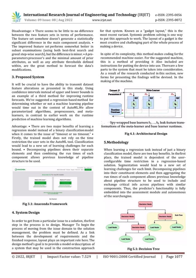 Predicting Machine Learning Pipeline Runtimes in the Context of Automated Machine Learning | PDF