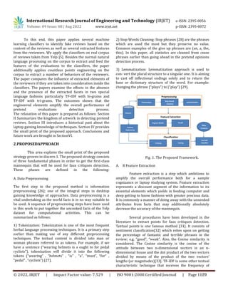 Fake Reviews Detection using Supervised Machine Learning | PDF