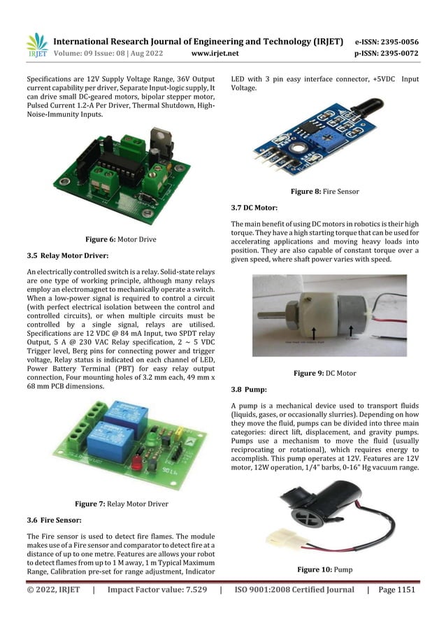 Convolution Neural Network Based Fire Fighting Robot Pdf 
