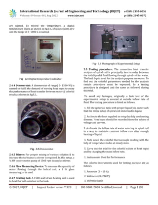 CONVECTIVE HEAT TRANSFER ANALYSIS IN A HELICAL COIL | PDF