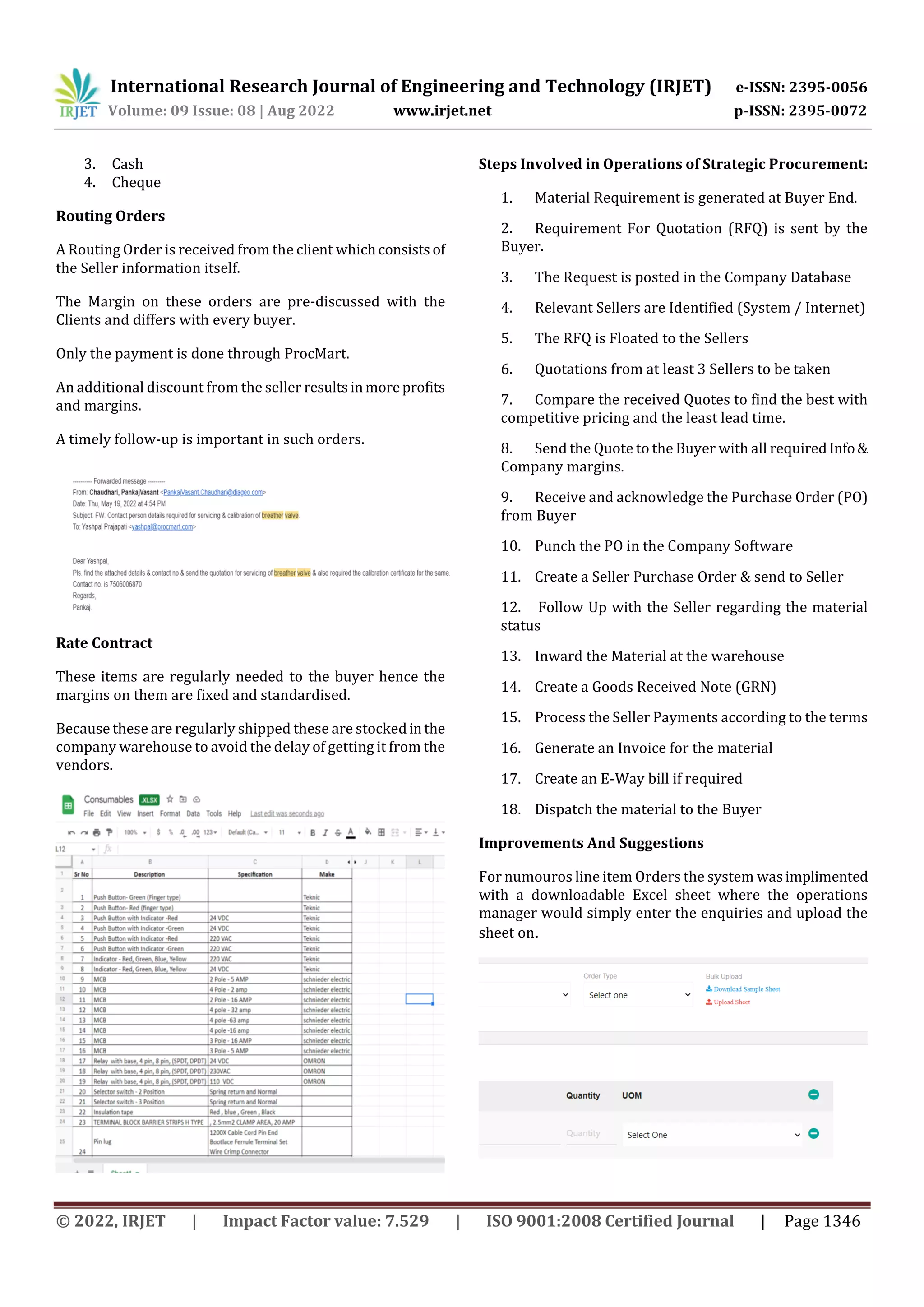 Operations in Source to Pay (S2P) Cycle | PDF